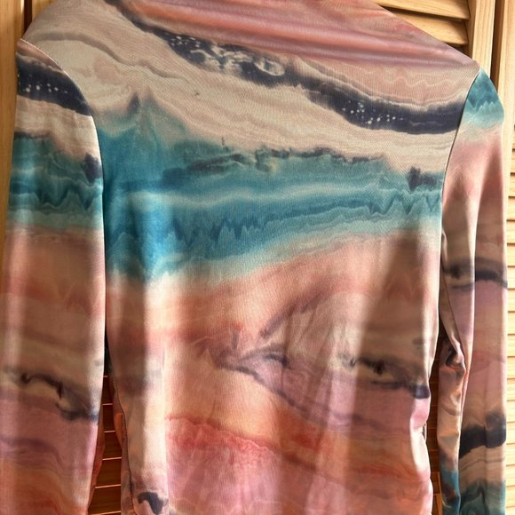 H&M | Tops | Hm Y2k Marble Abstract Top | Poshmark